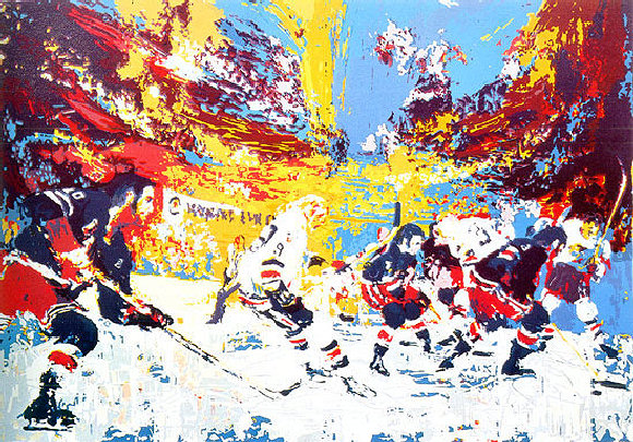 Ice Men by LeRoy Neiman | Dewey Graff Fine Art | Fine Art Broker