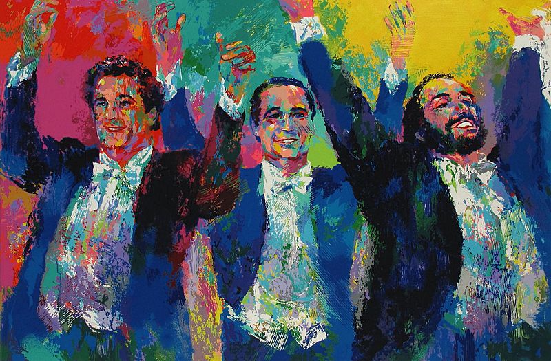 The Three Tenors by LeRoy Neiman | Dewey Graff Fine Art | Fine Art Broker